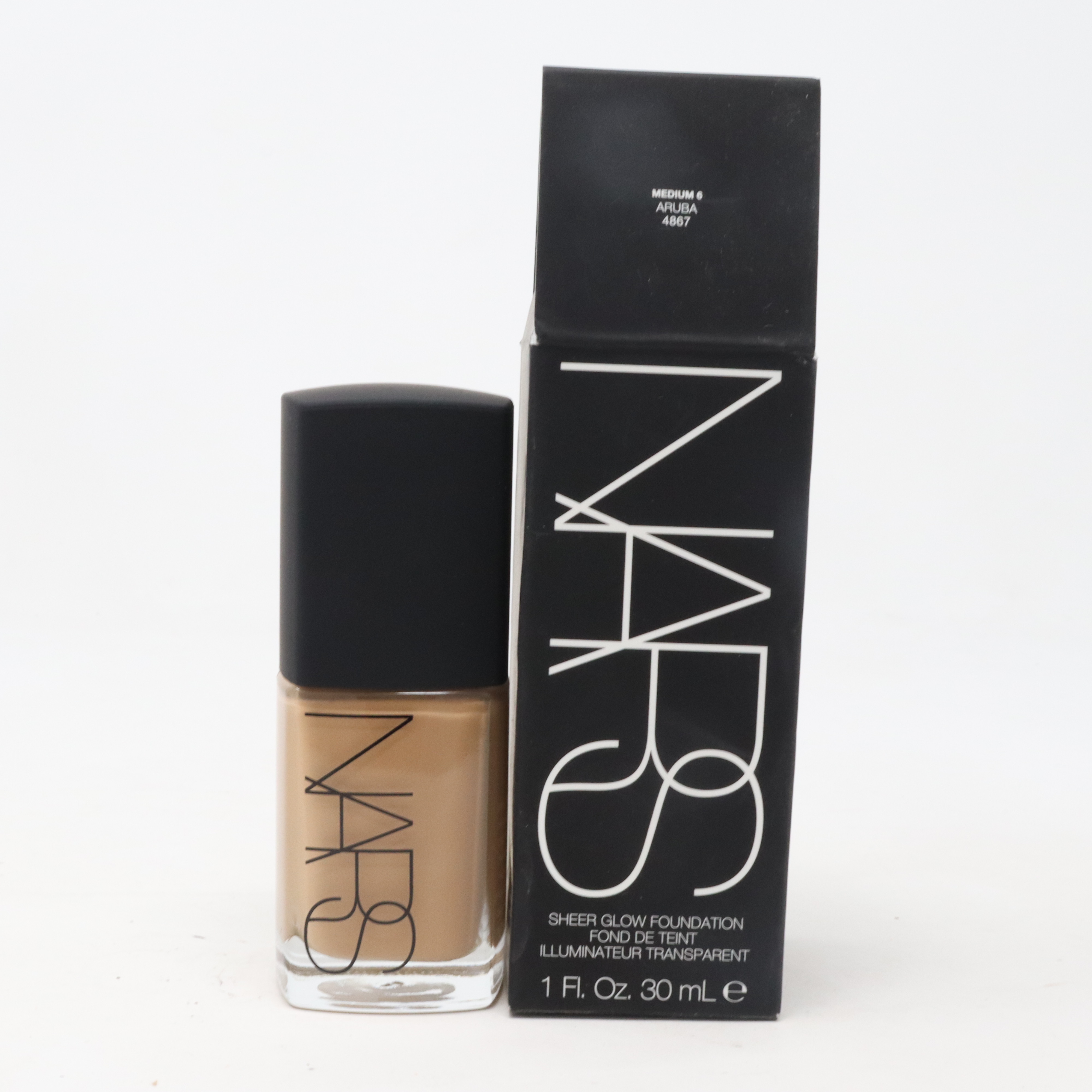 NARS Sheer Glow Foundation CADIZ Medium 6 Aruba 4867 for sale online | eBay